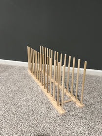 Wall Mount Art Storage/Drying Rack - 36" x 8" with 12" dowels – Dowel ...