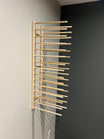 Wall Mount Art Storage/Drying Rack - 36" x 8" with 12" dowels – Dowel ...