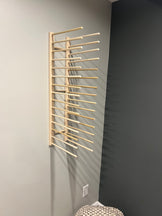 Wall Mount Art Storage/Drying Rack - 36" x 8" with 12" dowels – Dowel ...