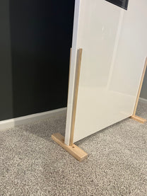 Art Canvas Floor Display Stand - Handmade Wooden Stand For Art Work ...