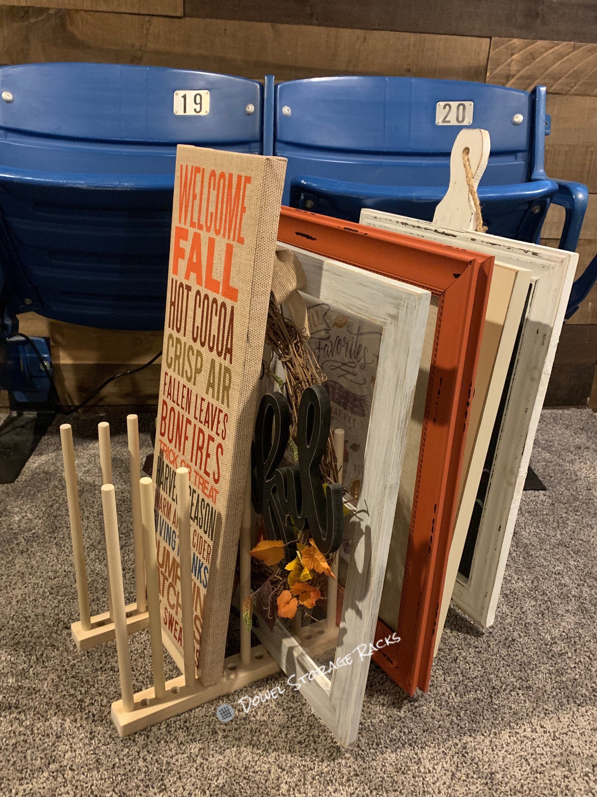 Adjustable Art Storage Rack For Framed Art, Picture Frame, Canvas Pict ...