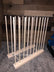 Art Storage Rack with 24” Tall Dowels - Optional Locking Caster Wheels ...